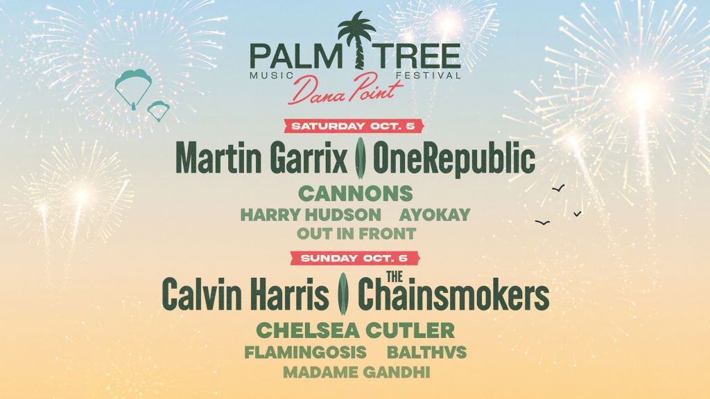Palm Tree Music Festival 2024 featuring Martin Garrix, Calvin Harris ...