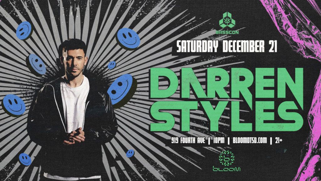 Basscon presents: Darren Styles @ Bloom Nightclub (21+) – Rave Meetup
