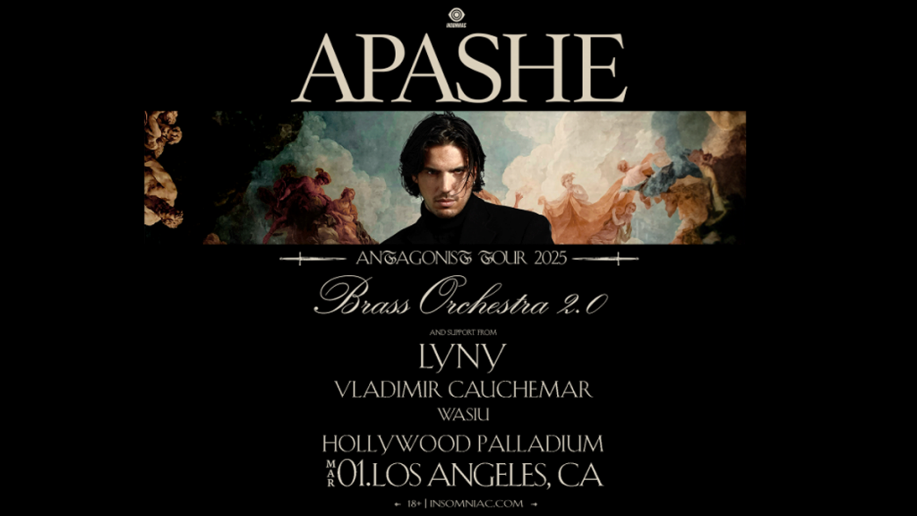Apashe’s “Antagonist” Tour 2025 (Brass Orchestra 2.0) @ Hollywood ...