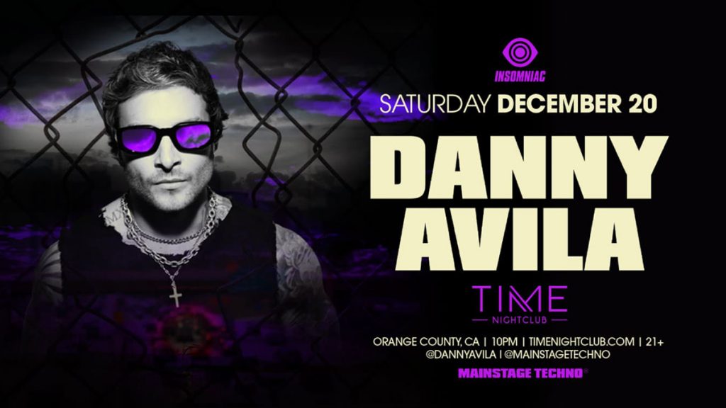 Danny Avila @ Time Nightclub (21+) – Rave Meetup