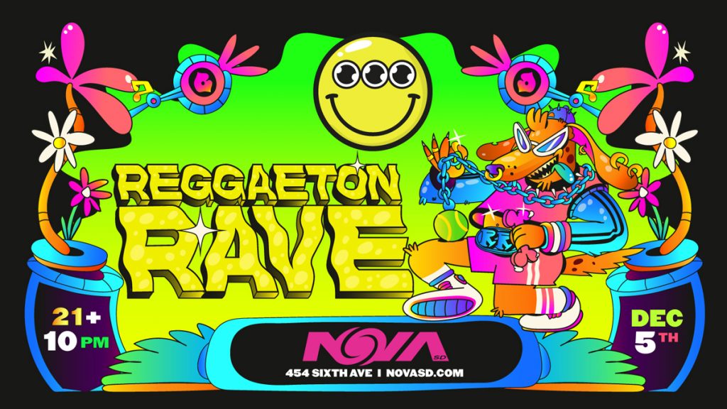 Reggaetón Rave @ Nova SD (21+) – Rave Meetup